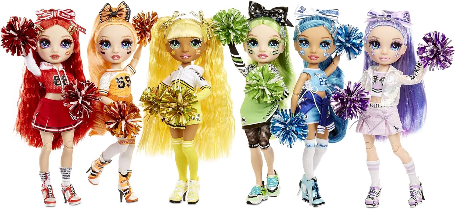 Rainbow High Cheer Sunny Madison – Yellow Cheerleader Fashion Doll with ...