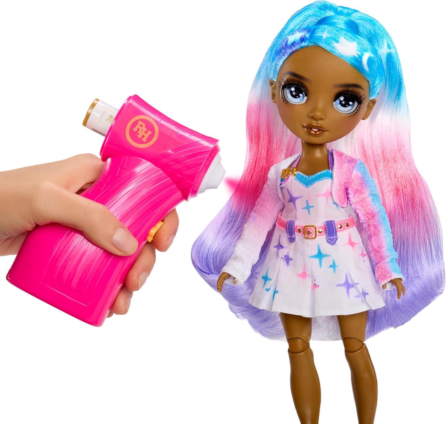 Rainbow High Air Brush & Create DIY Fashion Doll with Airbrush Marker ...