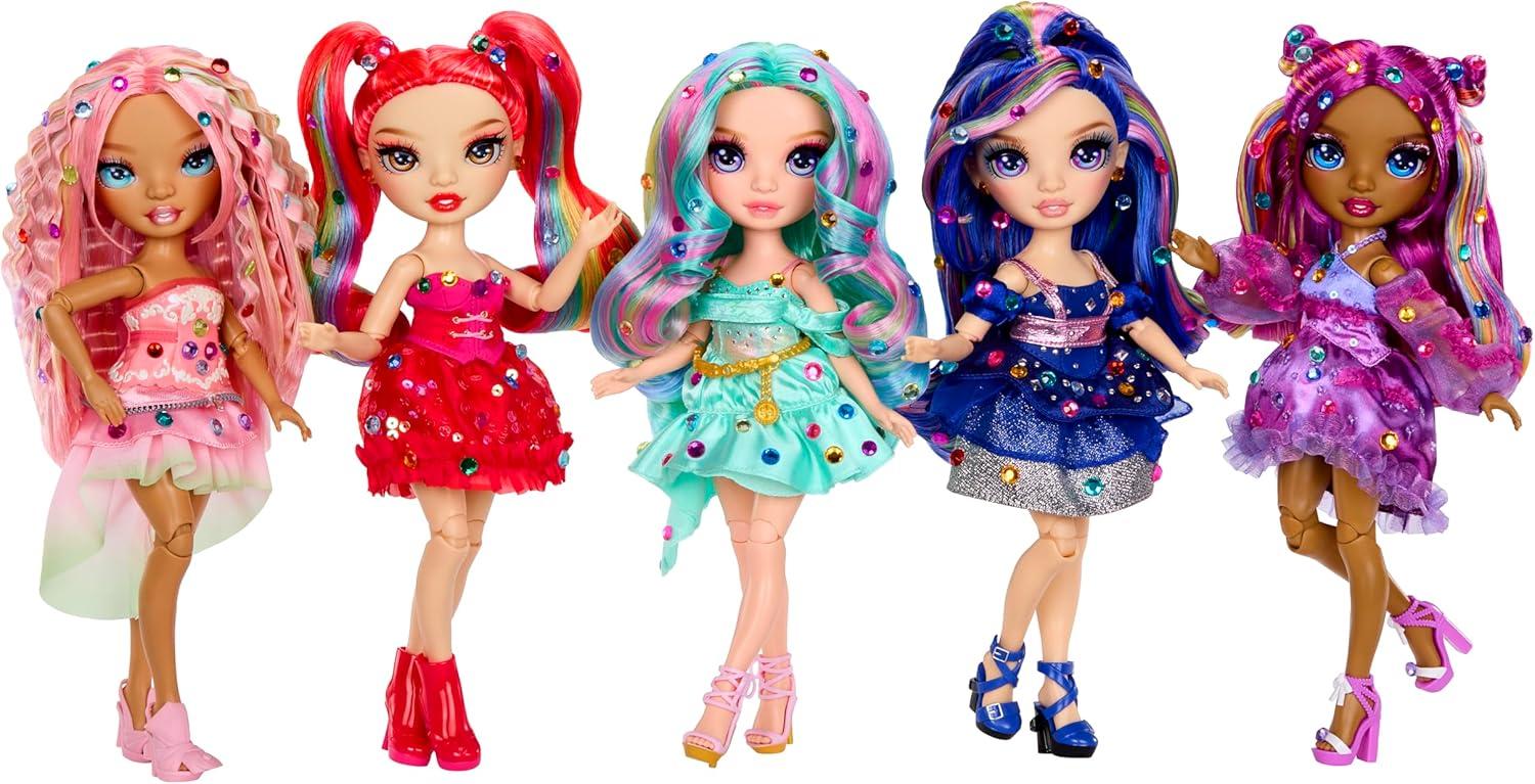 Rainbow High Be Dazzling Fashion Dolls- Noemie Violette (Purple) with ...